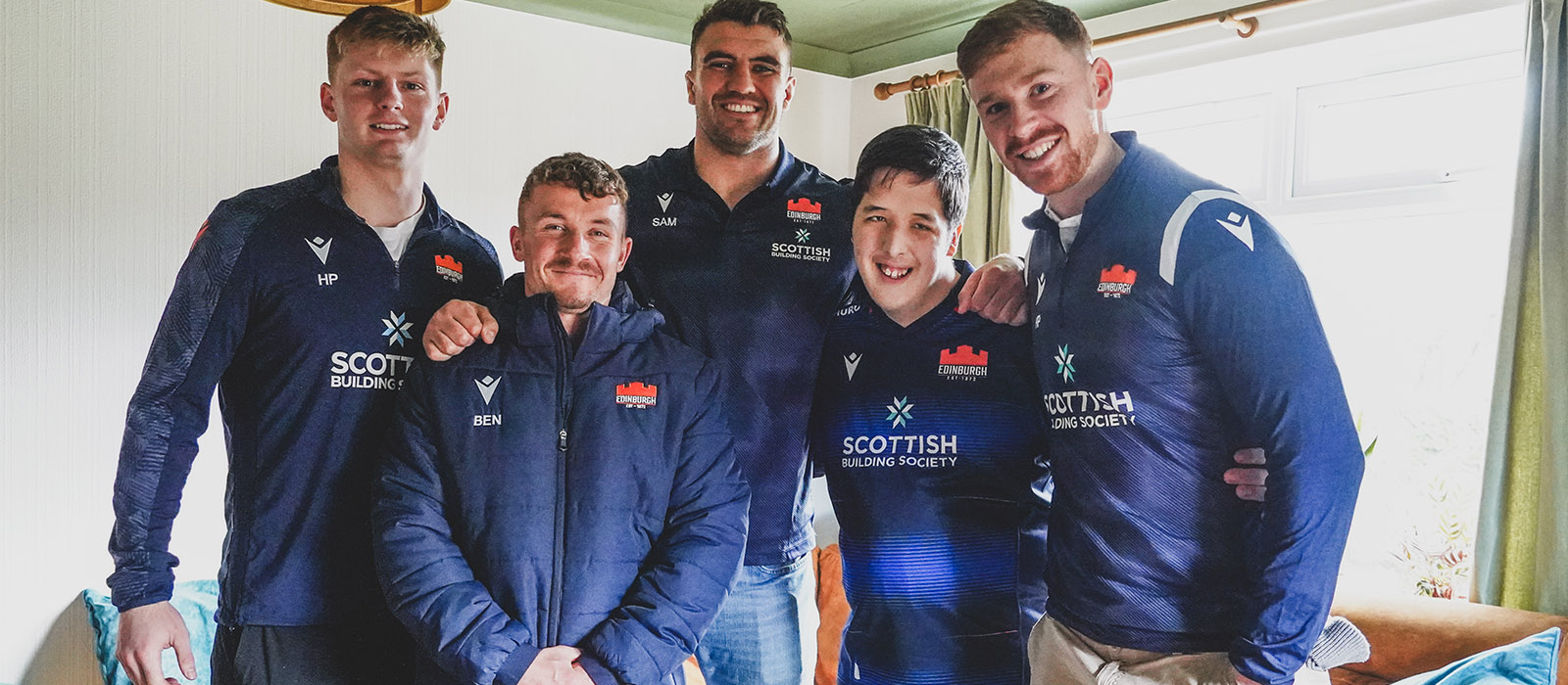 One club. One family: Jackson visit - Edinburgh Rugby