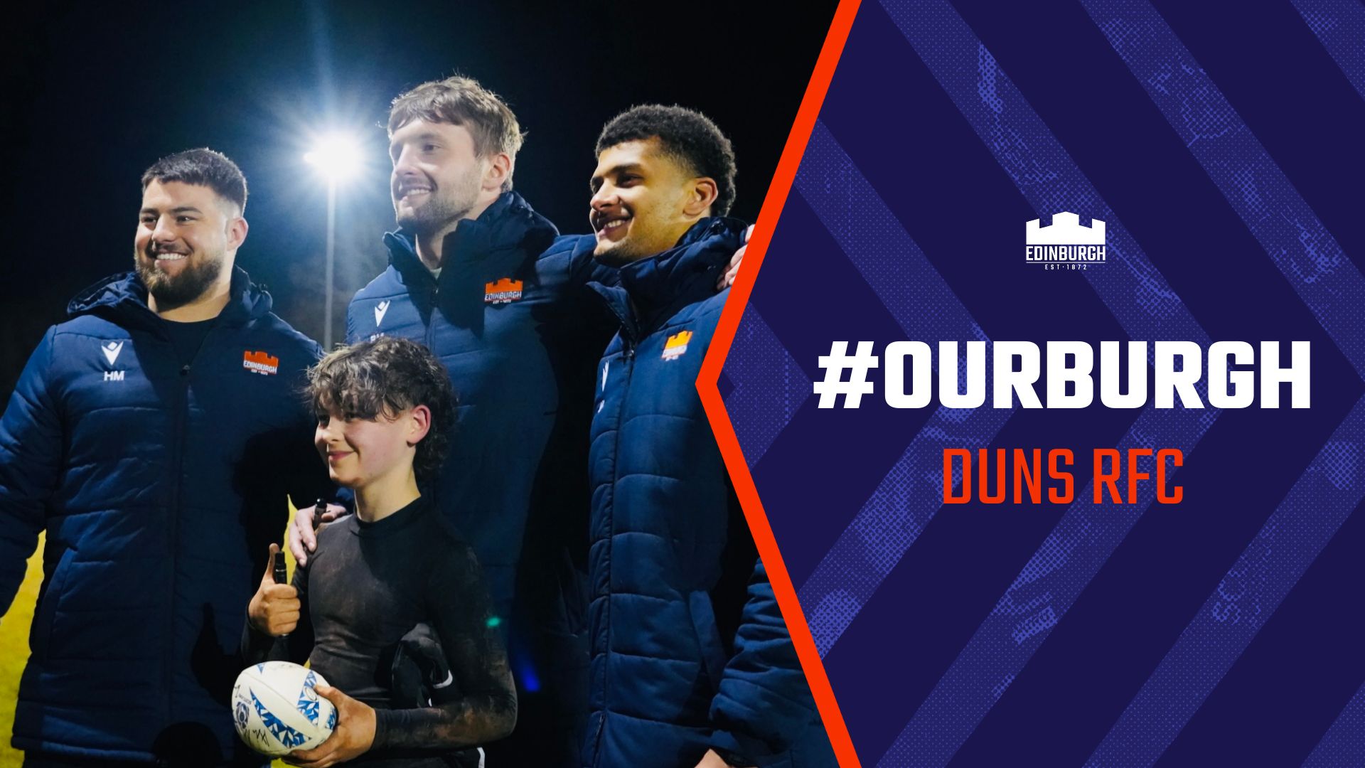 #OurBurgh heads to Duns RFC - Edinburgh Rugby