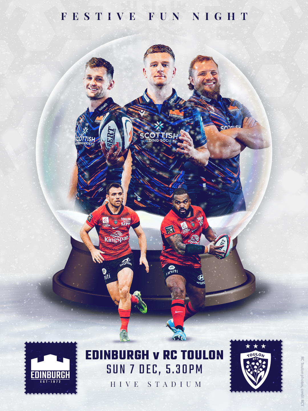 Festive Fun Night returns for Toulon clash! - Edinburgh Rugby